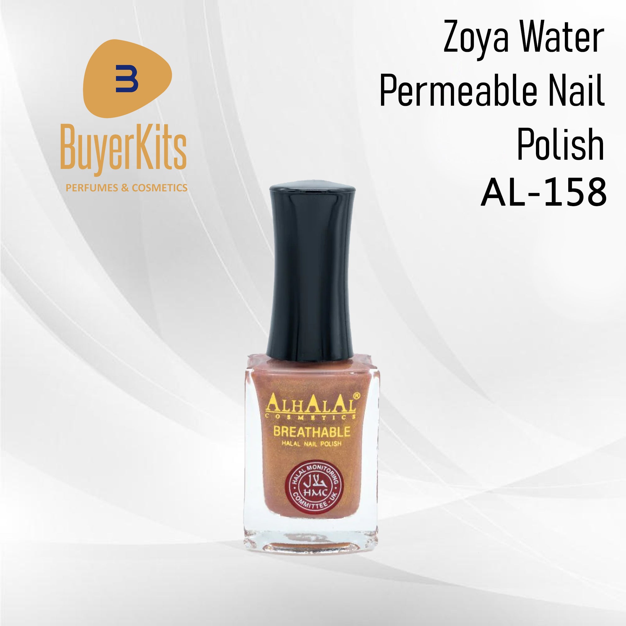 ALHALAL COSMETICS ZOYA WATER PERMEABLE NAIL POLISH 18ML AL-158 – Buyerkits